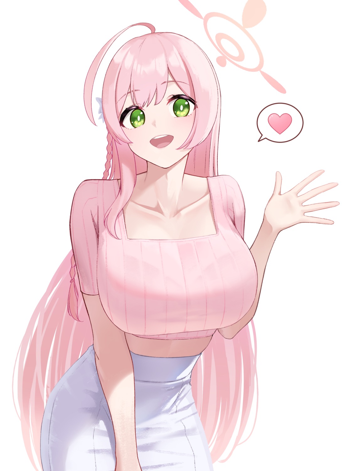 onuj2$ blue archive urawa hanako angel sweater | #1019477 | yande.re